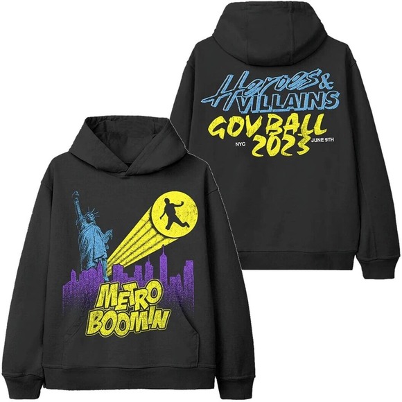 Metro Boomin | Shirts | Metro Boomin Heroes Villains Gov Ball 223 ...